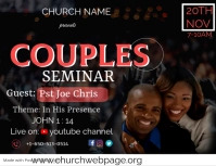 Couples seminar Template | PosterMyWall