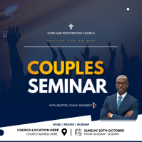Couples Seminar Template | PosterMyWall