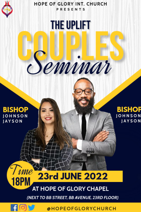 Copy of Couples seminar | PosterMyWall