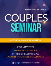 Couples seminar Template | PosterMyWall