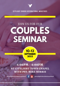 couples seminar flyer design Template | PosterMyWall