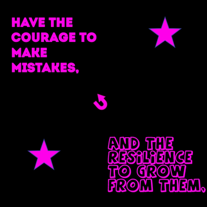 Plantilla de Courage | PosterMyWall