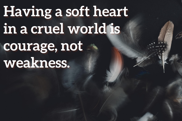 Copy of Courage quote design template | PosterMyWall