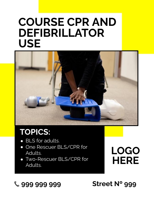 Copy of Course CPR | PosterMyWall