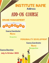 Course Invitation Template | PosterMyWall