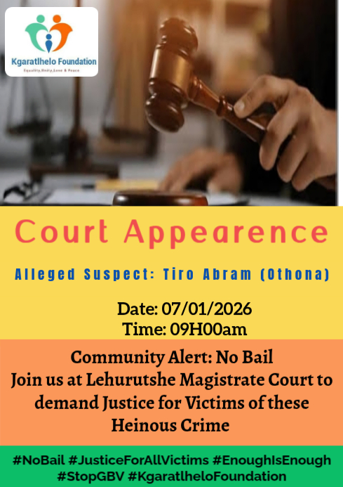 Court Appearence Template | PosterMyWall