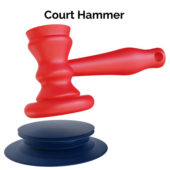 Plantilla de Court Hammer | PosterMyWall