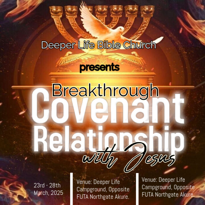 Covenant relationship Template | PosterMyWall