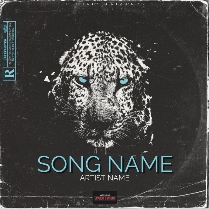 Cover art design - Djallel GFX Template | PosterMyWall