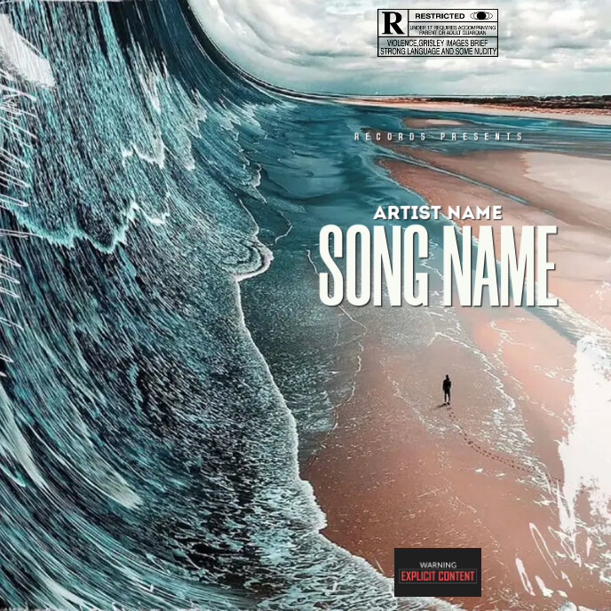 Cover art design - Djallel GFX Template | PosterMyWall