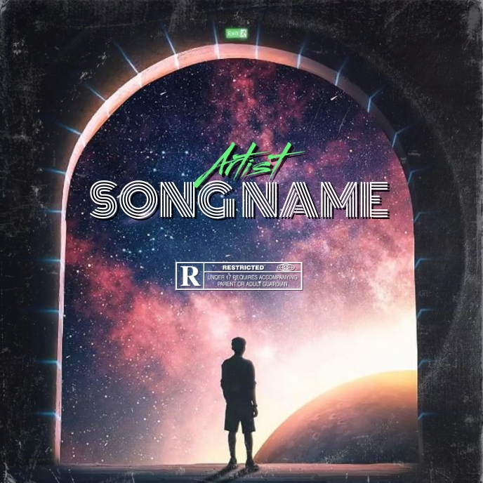 Cover art design - Djallel GFX Template | PosterMyWall