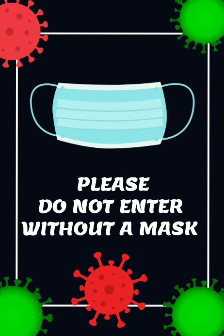 covid-19, wear a mask, coronavirus Template | PosterMyWall