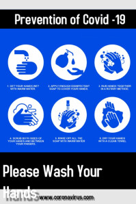 Wash Your Hands Before Leaving This Room Template | PosterMyWall