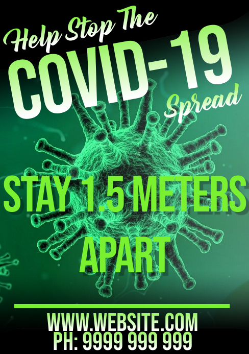 Covid-19 Template | PosterMyWall