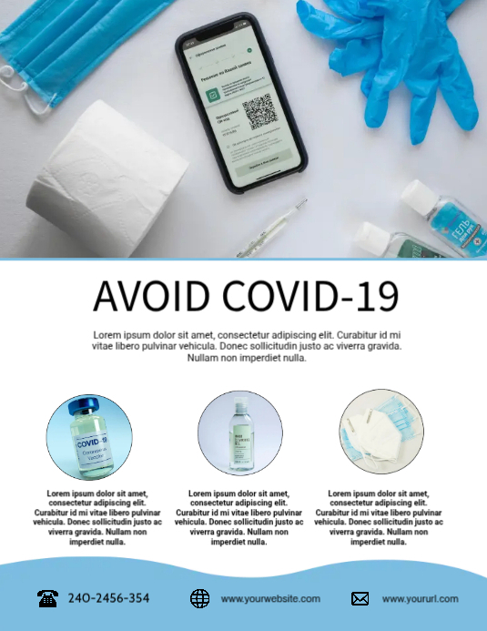 Covid-19 Template | PosterMyWall