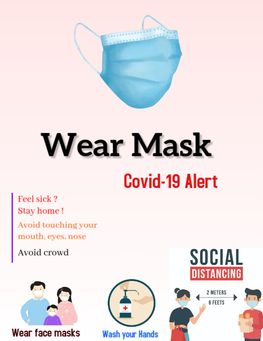 Covid-19 Precautions Template | PosterMyWall