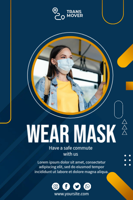 Covid 19 Protection Ads Template | PosterMyWall