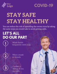 Stay Home Flyer Template | PosterMyWall