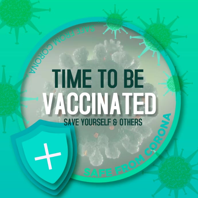 Covid-19 vaccination poster Template | PosterMyWall