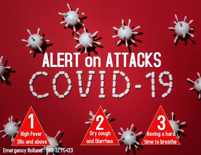 Covid - alert Template | PosterMyWall