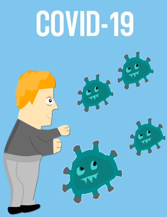 Copy of Covid poster | PosterMyWall