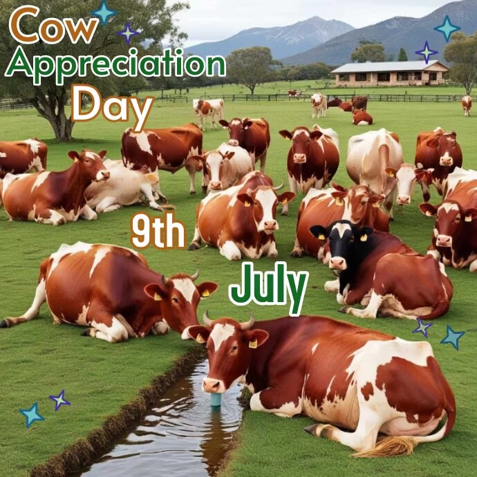 Plantilla de Cow Appreciation Day | PosterMyWall