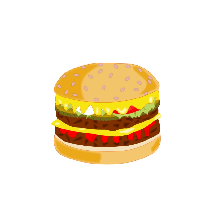 Cow beef Burger Template | PosterMyWall