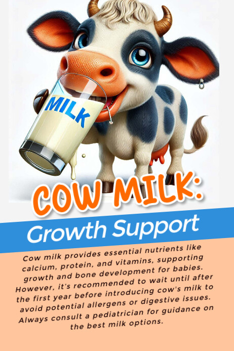 Copy of Cow | PosterMyWall