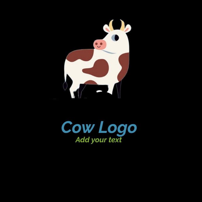 cow logo Template | PosterMyWall