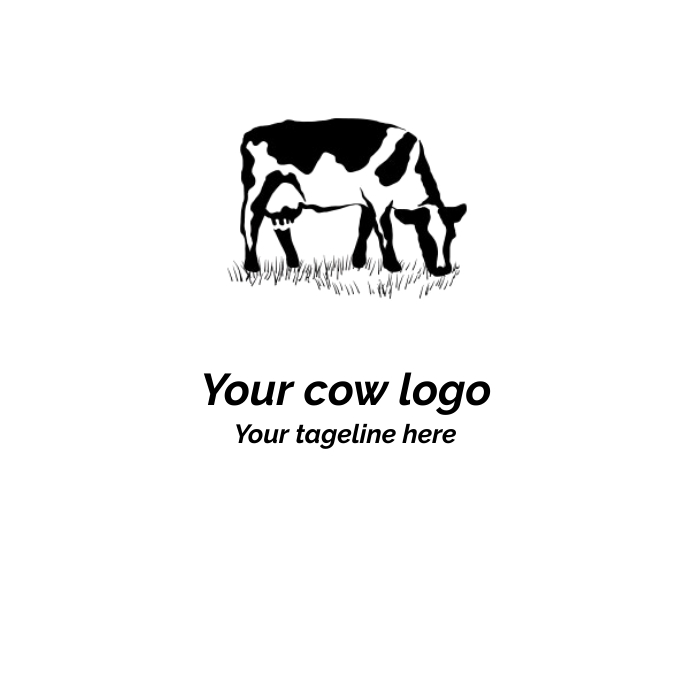 cow logo Template | PosterMyWall