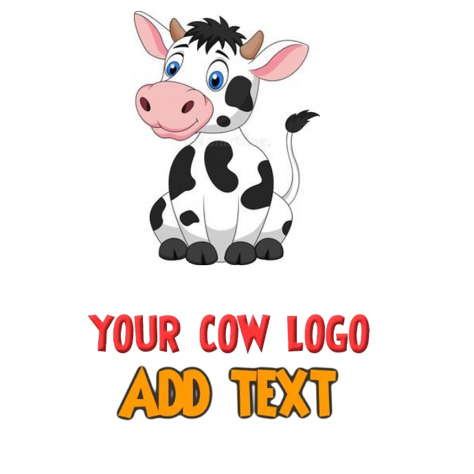 cow logo Template | PosterMyWall