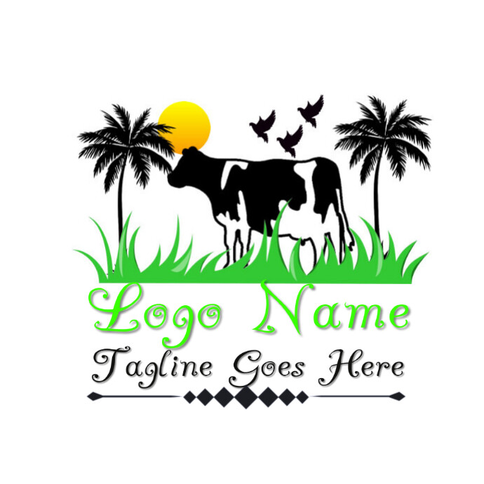Cow Logo Template | PosterMyWall