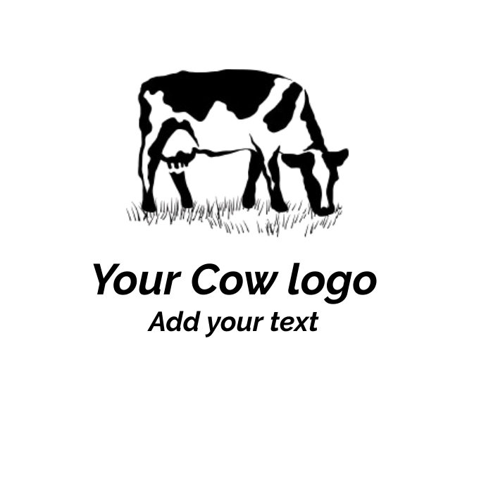 cow logo Template | PosterMyWall