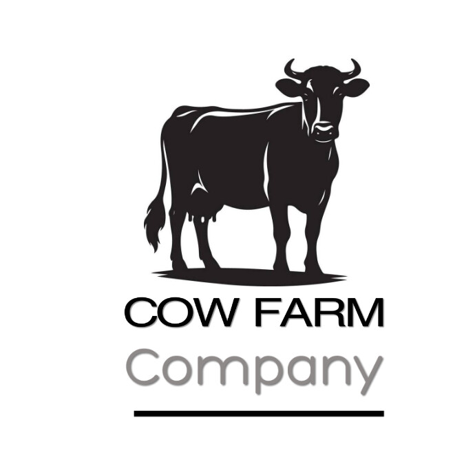 Cow logo Template | PosterMyWall