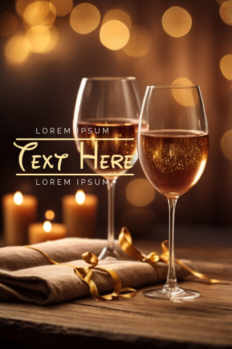 Cozy Parents’ Night Poster Background – Official Adult Event Template ...