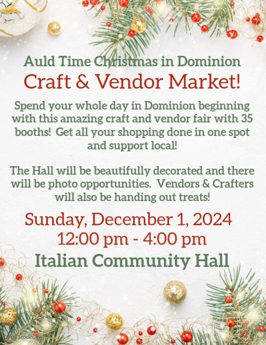Copy of Craft & Vendor Market Flyer US Letter | PosterMyWall