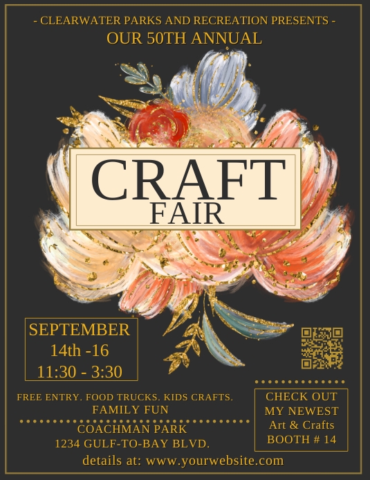Copy of Craft Fair Flyer | PosterMyWall