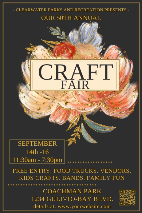 Copy of Craft Fair Poster | PosterMyWall