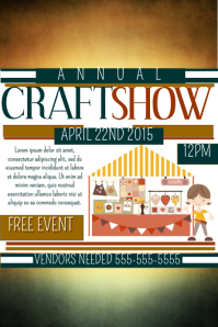 Craft Show Template | PosterMyWall