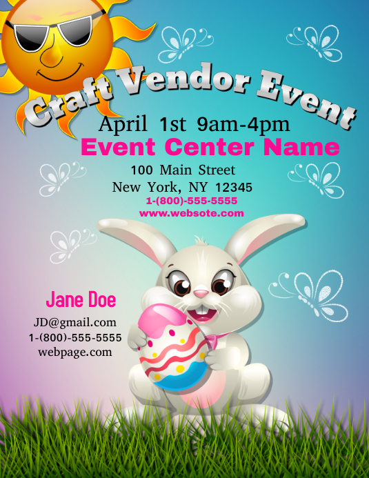 Craft Vendor Event Template | PosterMyWall