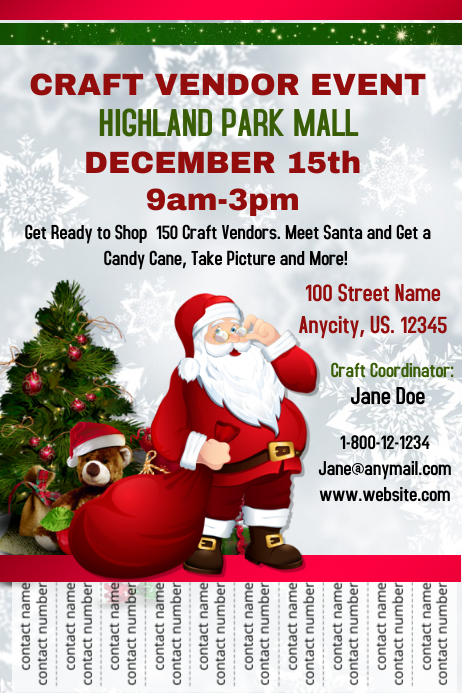 Craft Vendor Event Template | PosterMyWall