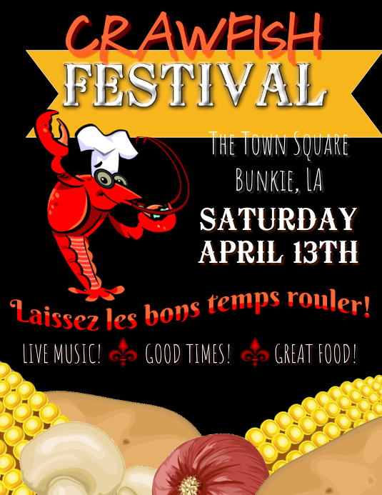 Crawfish Festival Template | PosterMyWall