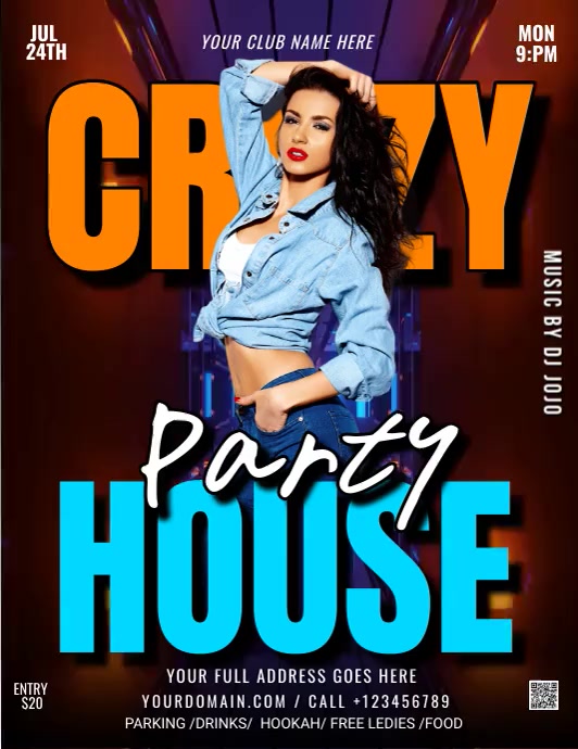 Copy of CRAZY NIGHT (2) | PosterMyWall