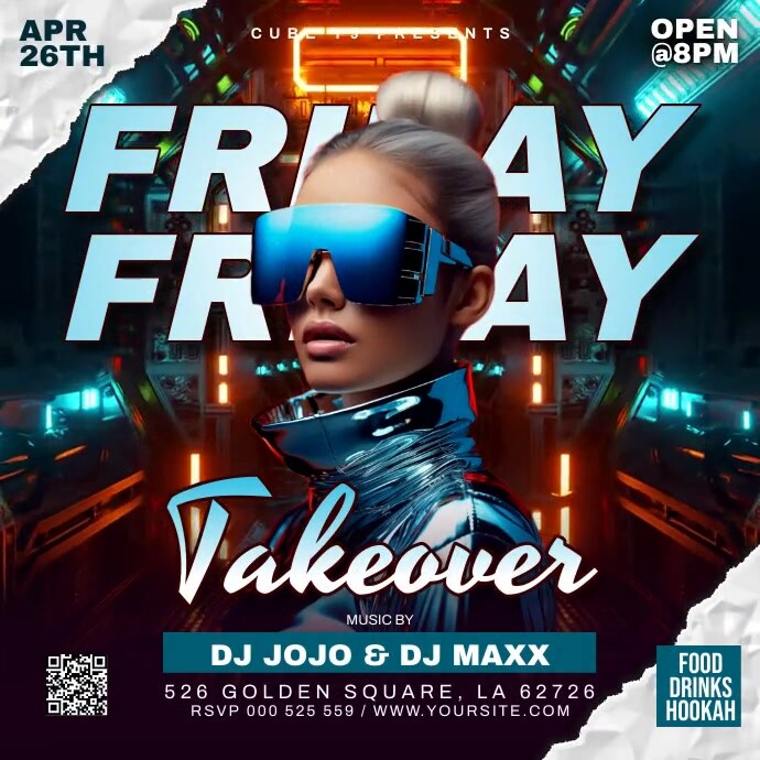 Crazy saturday Template | PosterMyWall