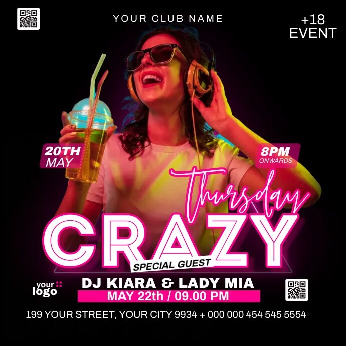 Crazy Thursday Ads Templat | PosterMyWall
