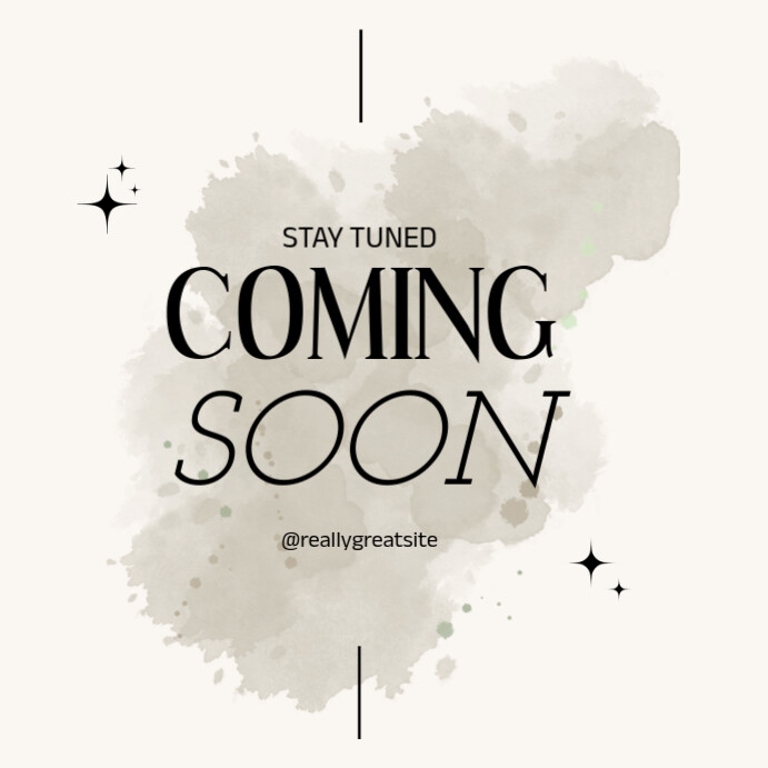 Copy of Cream Minimalist Simple Coming Soon Instagram Post | PosterMyWall