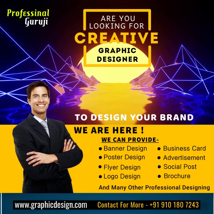 creative agency ad Template | PosterMyWall