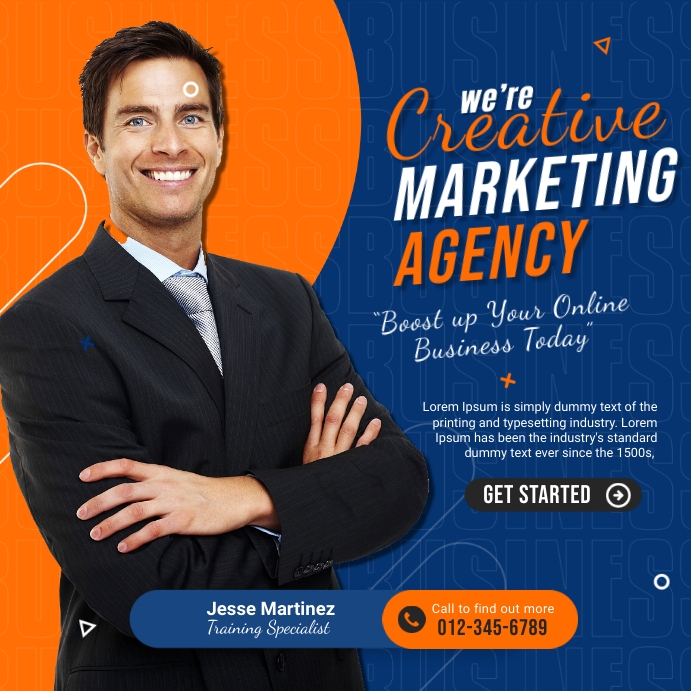 Copy of Creative Agency Ads | PosterMyWall