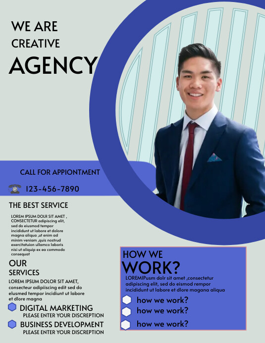 creative agency Template | PosterMyWall