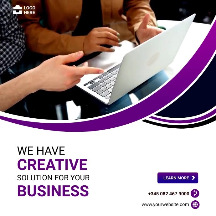 Creative Agency Template | PosterMyWall